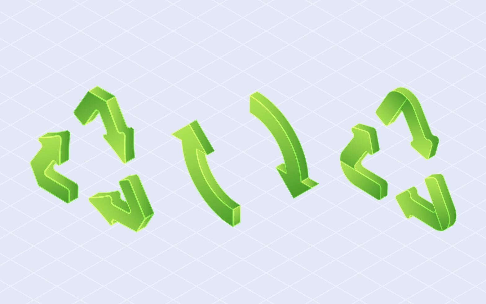 Isometric recycling. Eco friendly isolated on white background 48845082 ... Isometric recycling. Eco friendly isolated on white background 48845082 ...