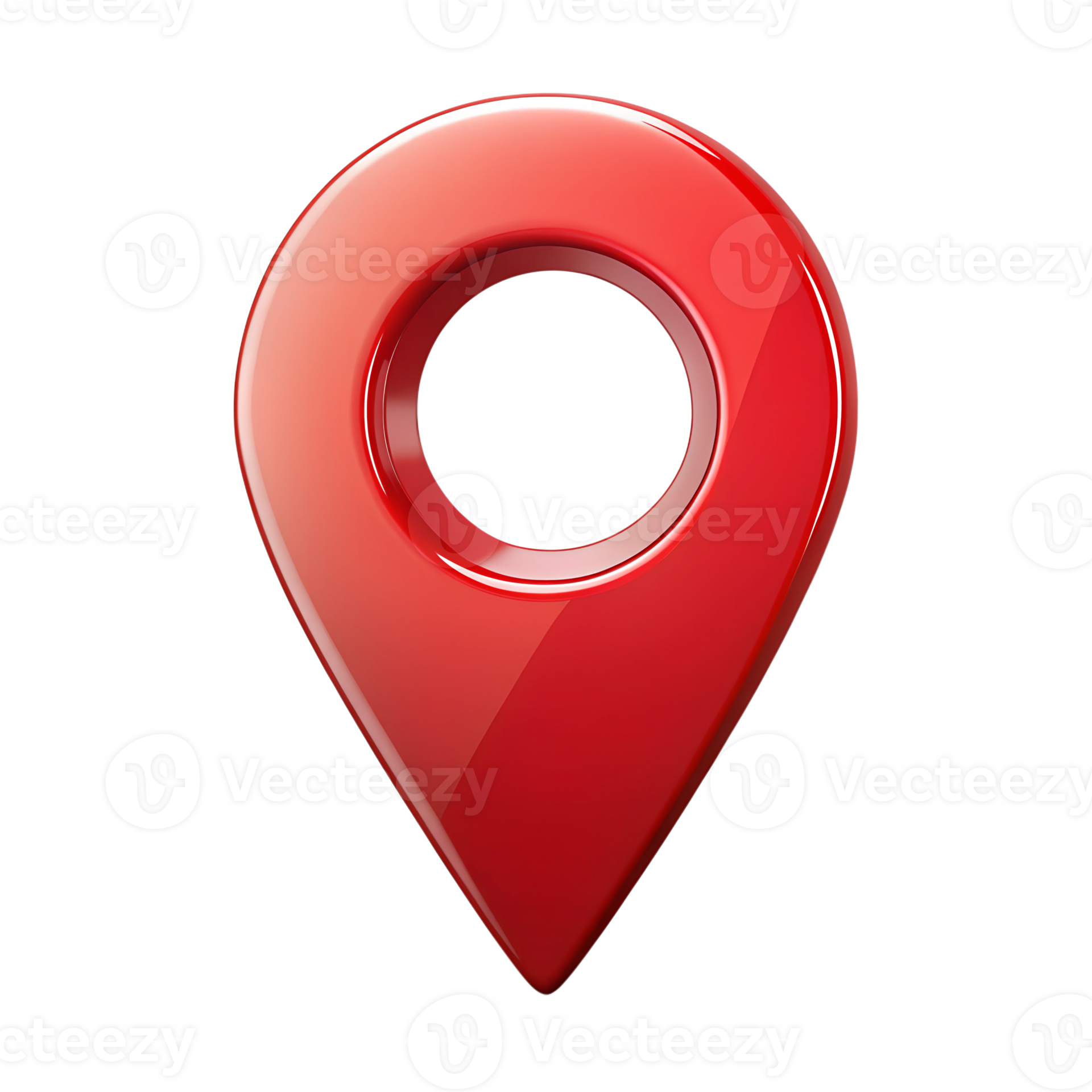 Red Location Pin Icon For Map Navigation And Gps Marker 48845172 Png