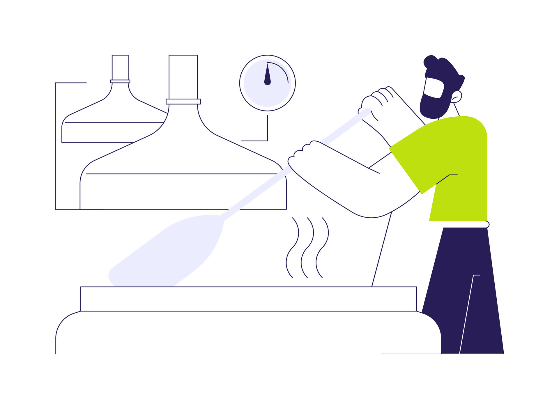 Mashing in beer brewing abstract concept illustration. 48863024 Vector ... Mashing in beer brewing abstract concept illustration. 48863024 Vector ...