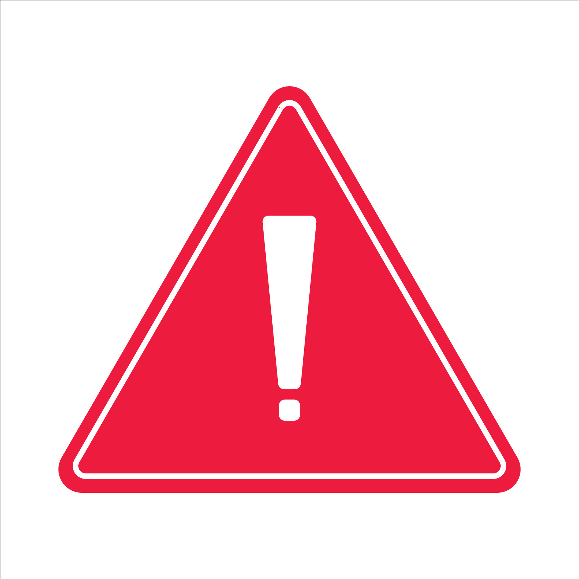 Warning triangle icon 48869989 Vector Art at Vecteezy