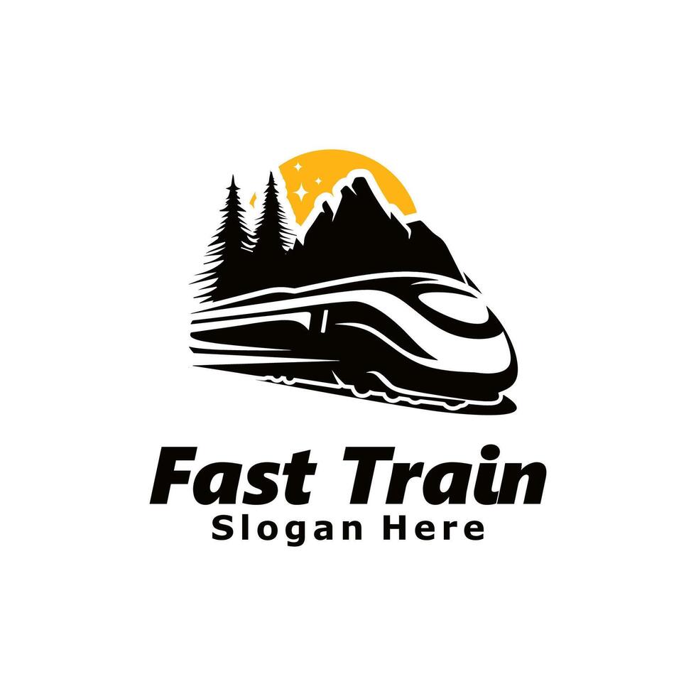 Train Logo Template Design Illustration 48870029 Vector Art At Vecteezy