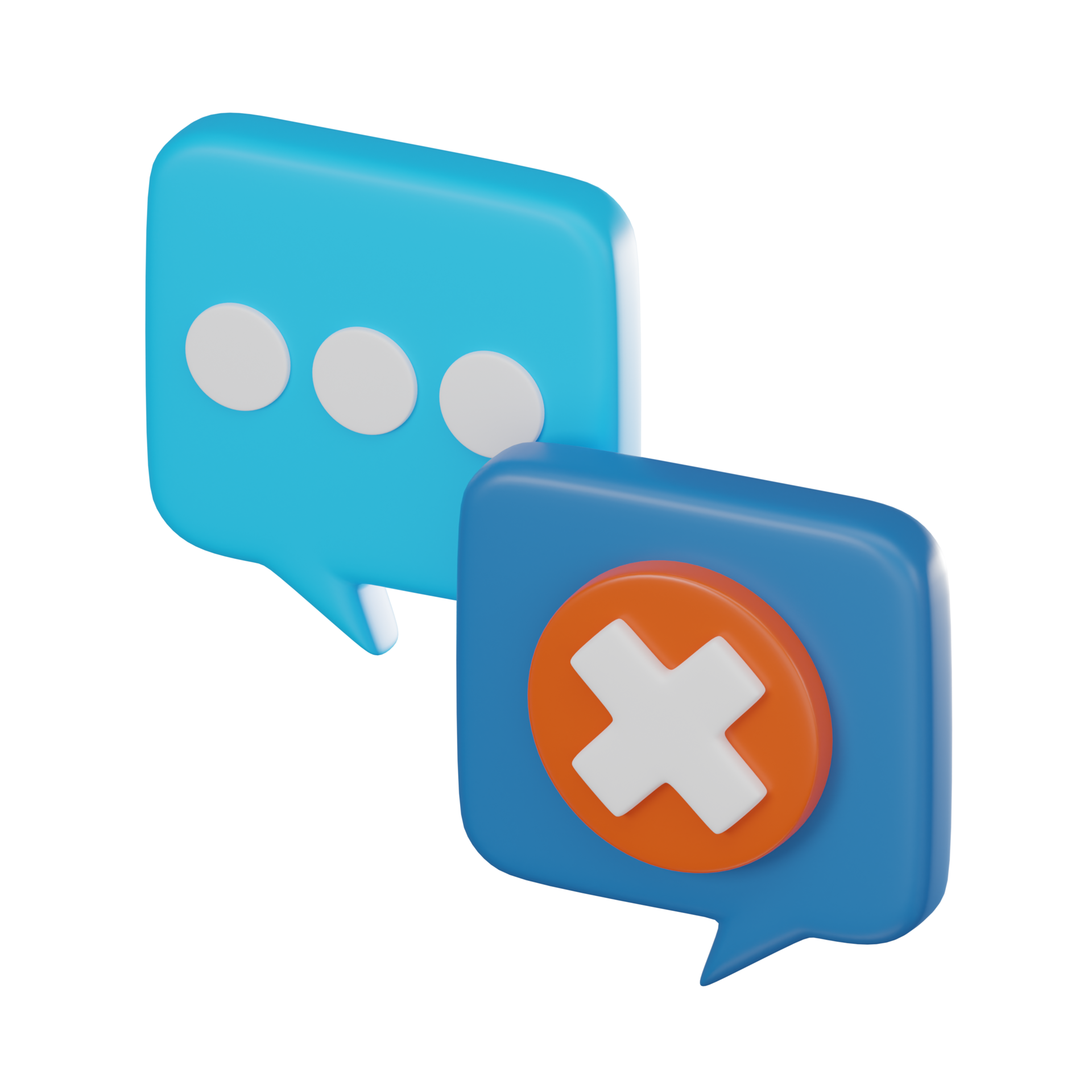 Empty Messages 3D Illustration, Modern Communication Icon 48871514 PNG Empty Messages 3D Illustration, Modern Communication Icon 48871514 PNG