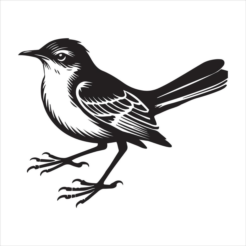 Northern mockingbird Clipart, Northern mockingbird silhouette ... Northern mockingbird Clipart, Northern mockingbird silhouette ...