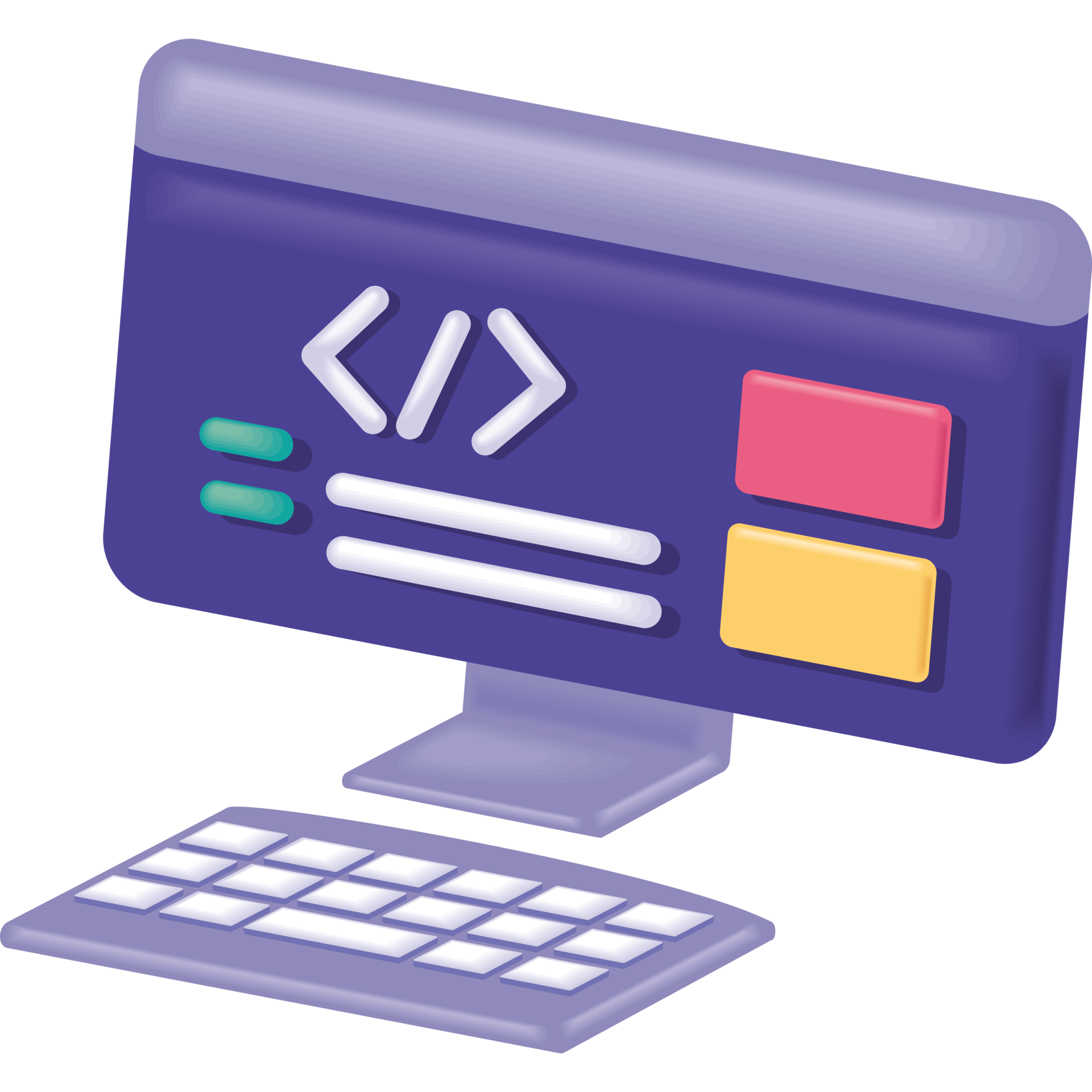 programming screen code on computer 48879279 PNG