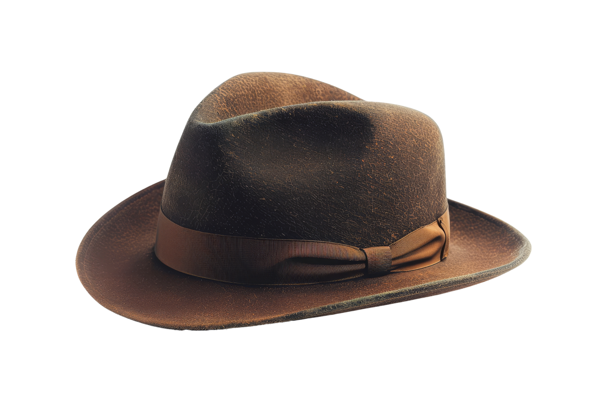 Vintage Brown Fedora Hat 48896858 PNG