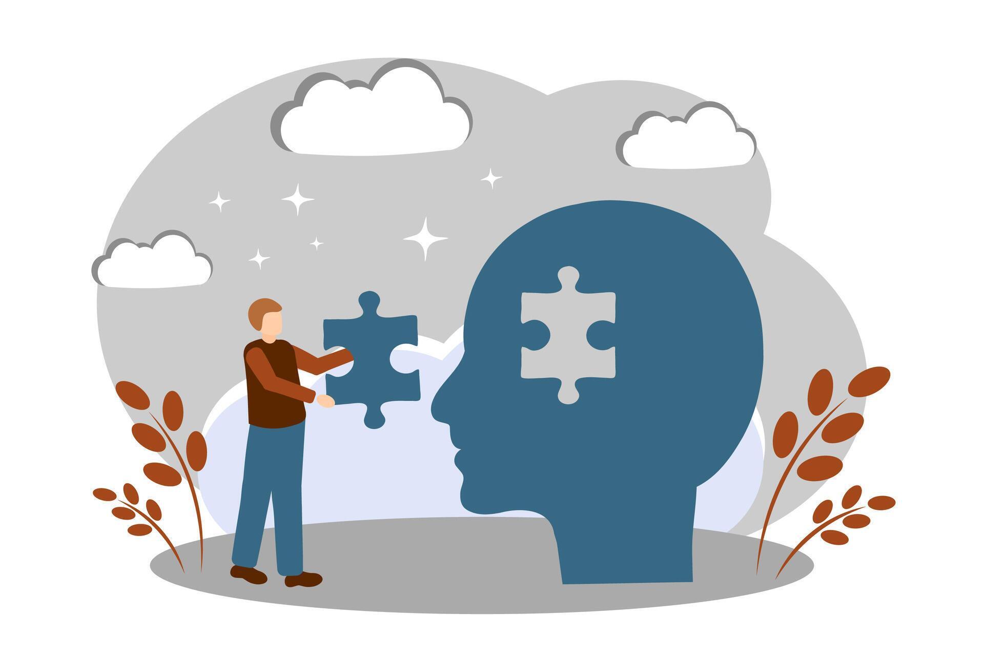 The man solved the problem in his head. Puzzles. Mental Health and ... The man solved the problem in his head. Puzzles. Mental Health and ...