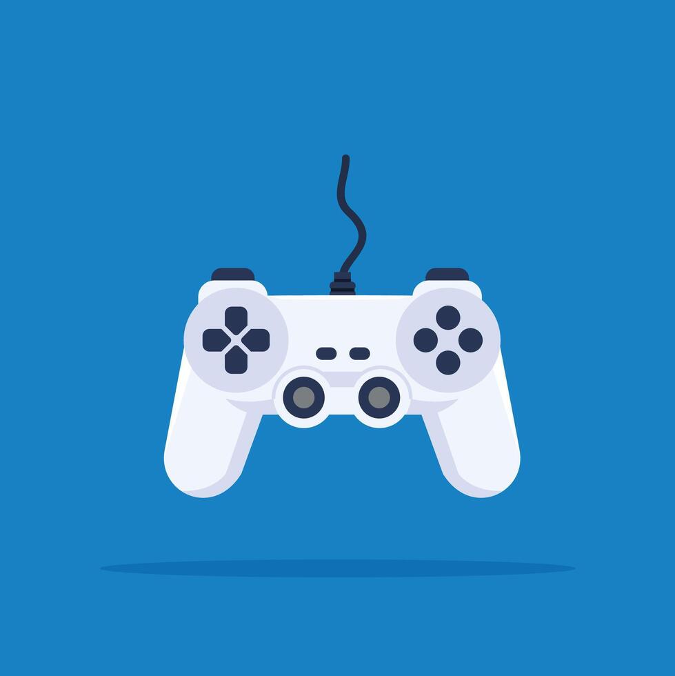 game controller. illustration of an electronic device for playing ...