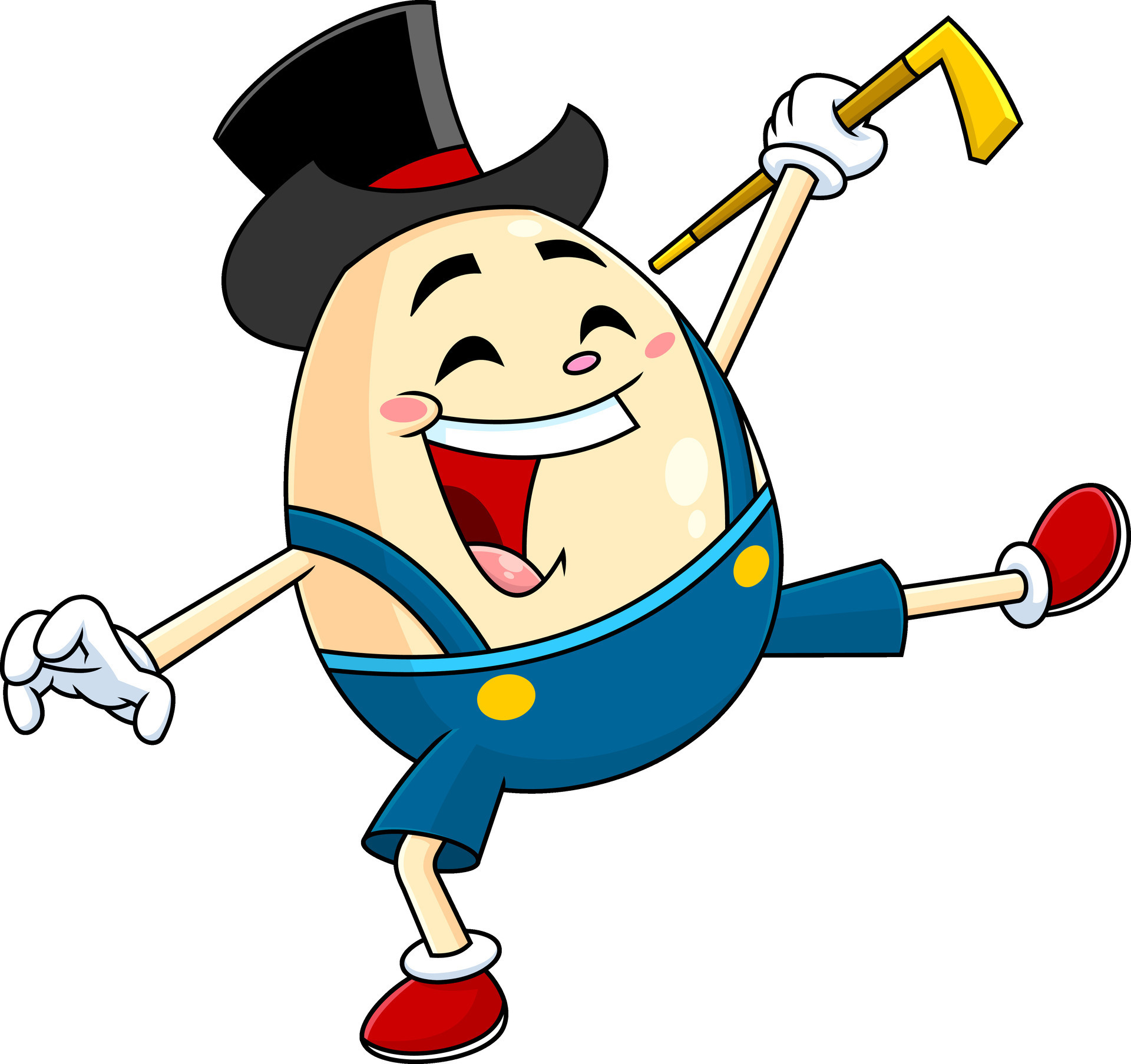 Happy Humpty Dumpty Egg Cartoon Character Walking 48929814 Vector Art ... Happy Humpty Dumpty Egg Cartoon Character Walking 48929814 Vector Art ...