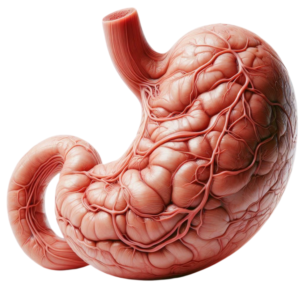 Ai Generated The Human Stomach With Its Organs And Veins 48935921 Png