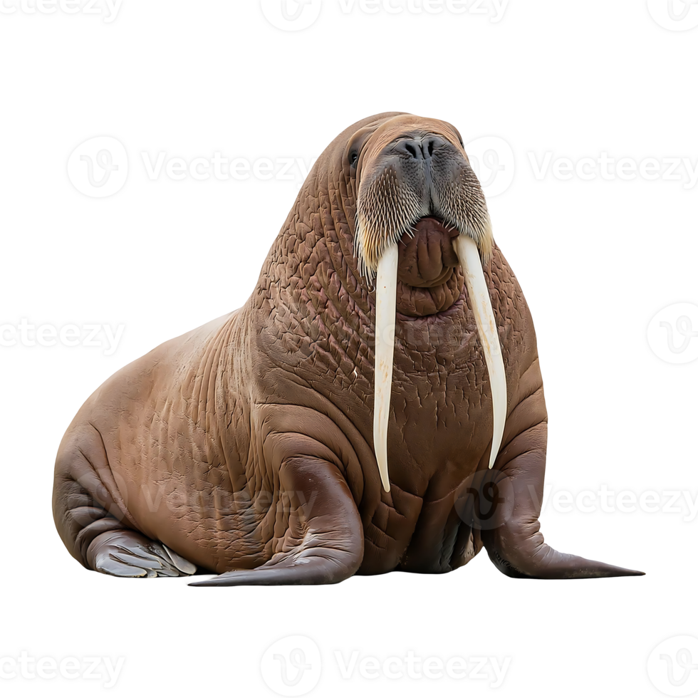 Arctic Animal Walrus with a Gentle Gaze 48939772 PNG