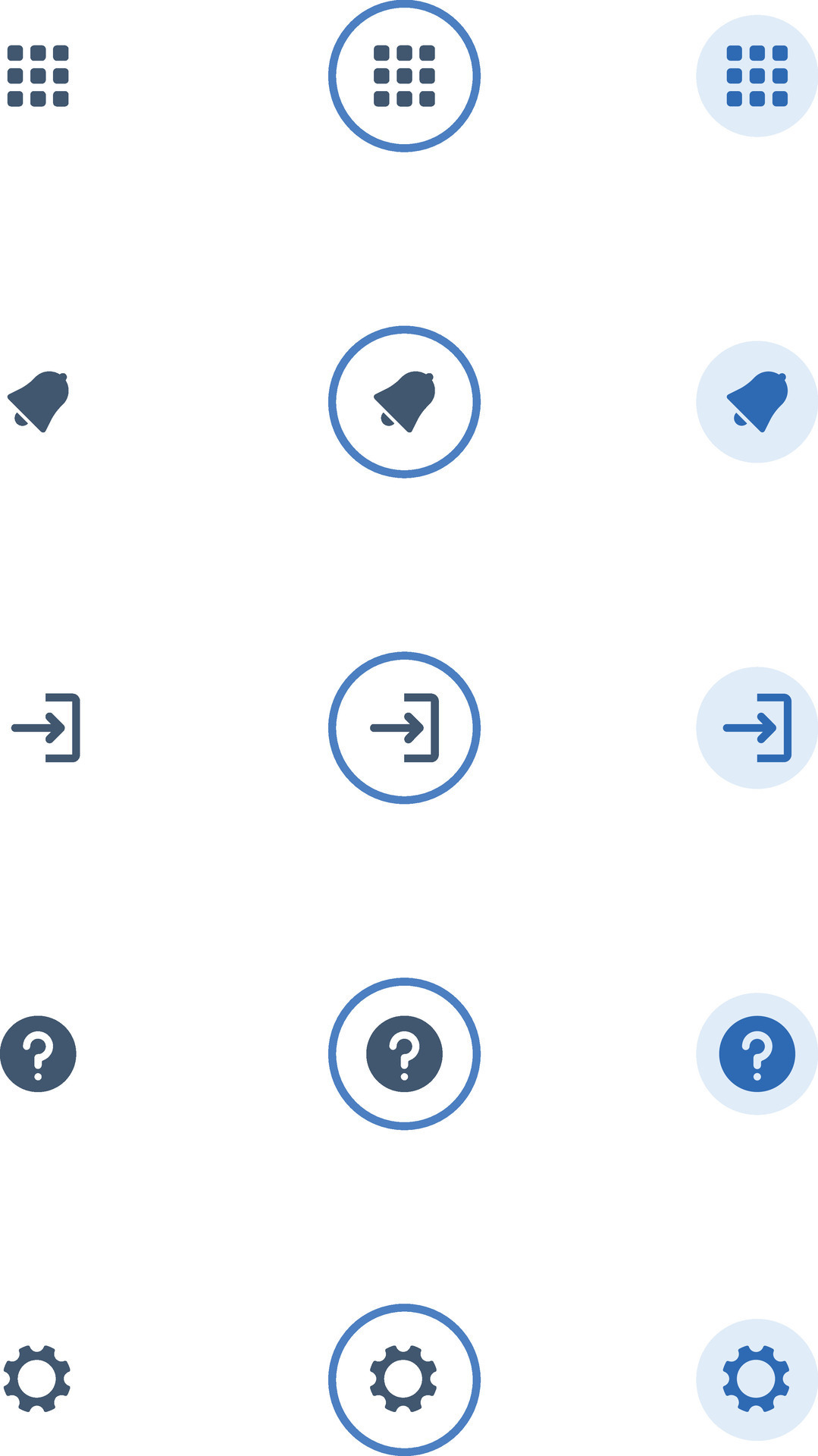 Dashboard Hover Profile Ui Setting Icons Icon Set Of Dashboard Notification Bell Help