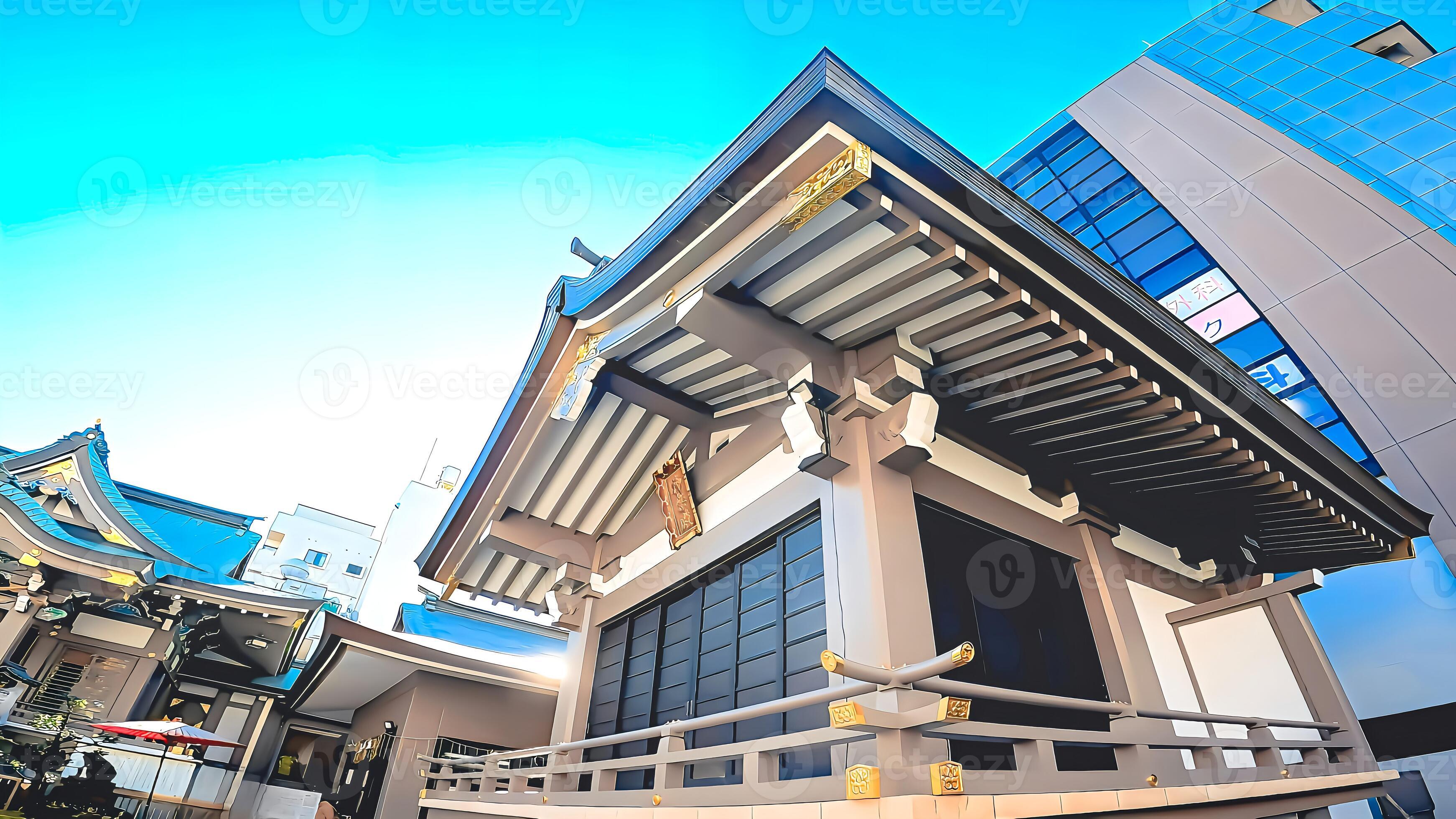 Kashiwa Shrine, a shrine in Kashiwa City, Chiba Prefecture, Japan Kashiwa Shrine, which has long ...
