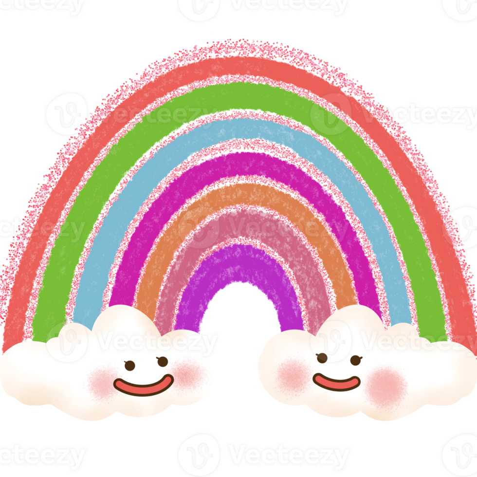 Rainbow Han Drawrainbow Colorfulovelyrainbowslittlerainbows 48958743 Png 9639