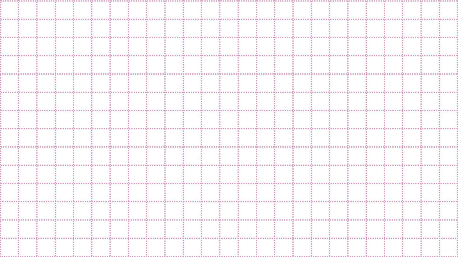 Square wide grid pattern art pink color in dotted line. Dotted line ...