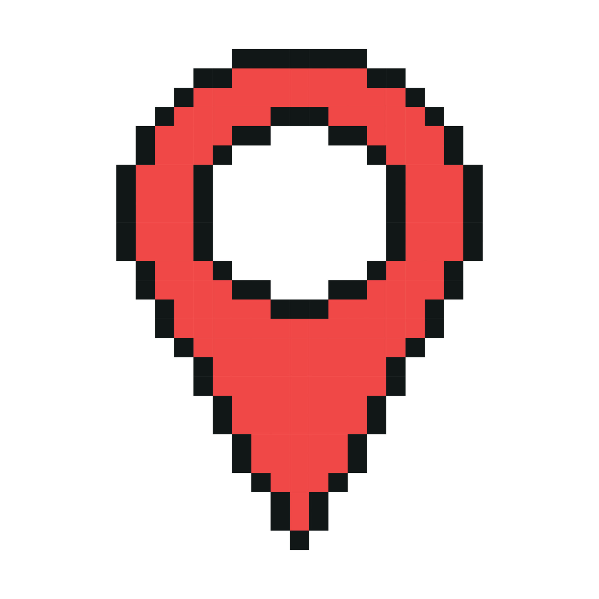 Pin Pixel Icon Simple Design 48964159 Vector Art At Vecteezy