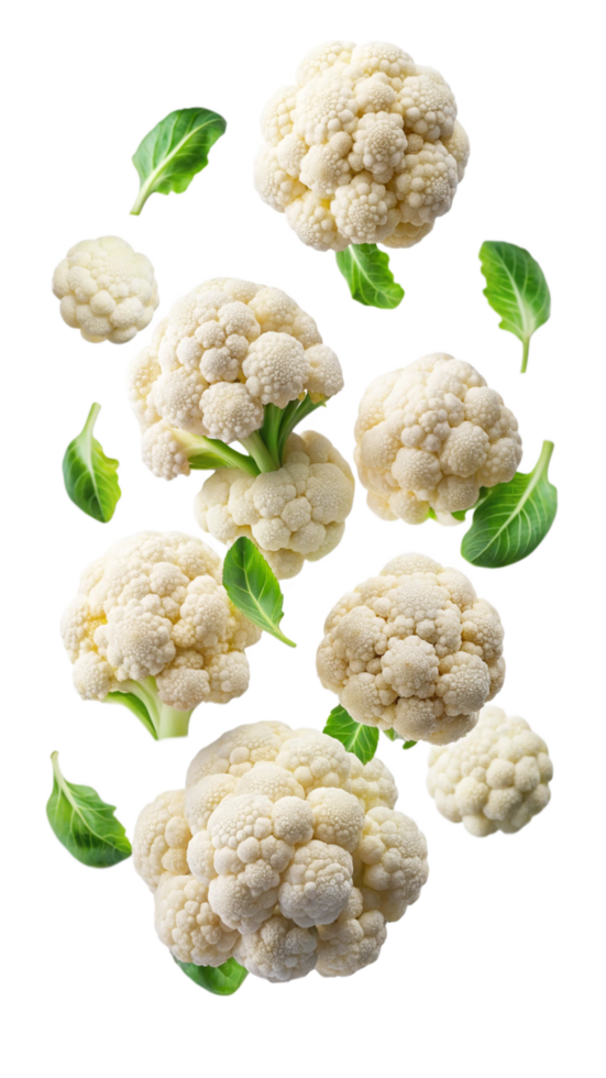 Surreal Cauliflower Whirl Illustration 48970835 PNG
