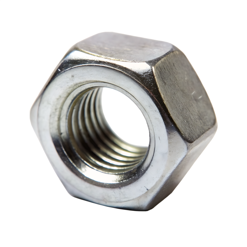 Hex Nut isolated on transparent background 48972027 PNG
