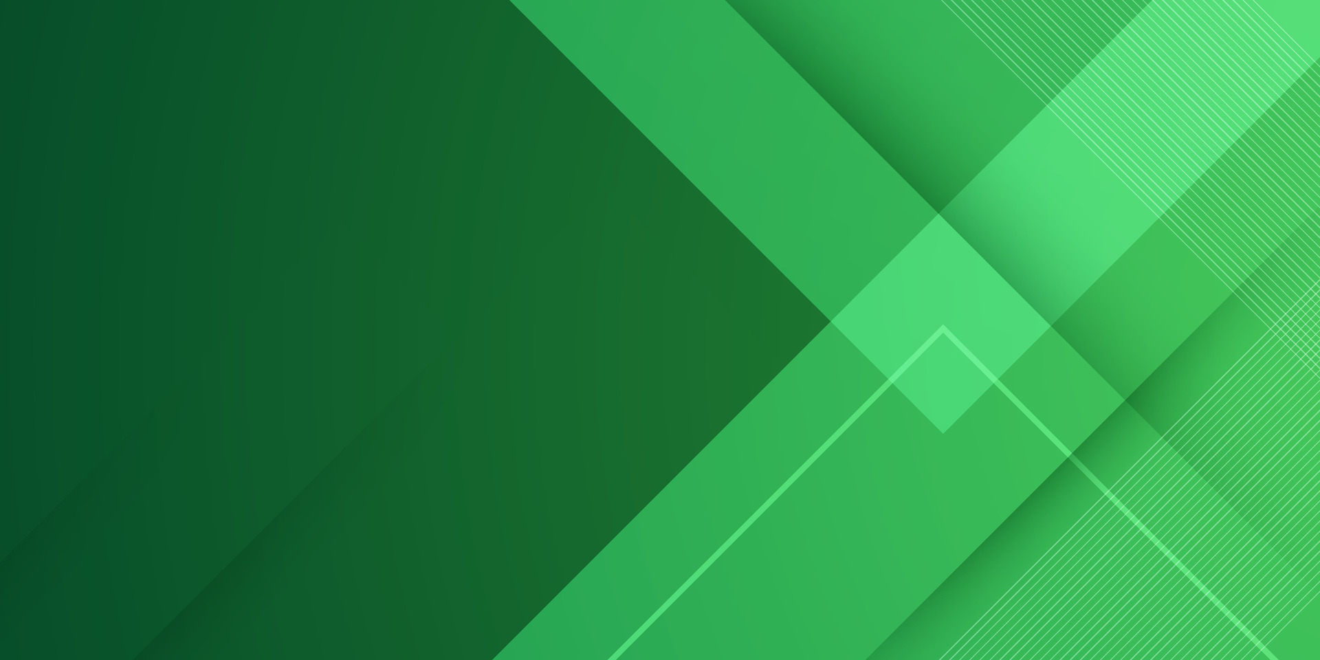 Colorful Papercut Abstract 3d Background With Gradient Green Square Pattern Combination Bright