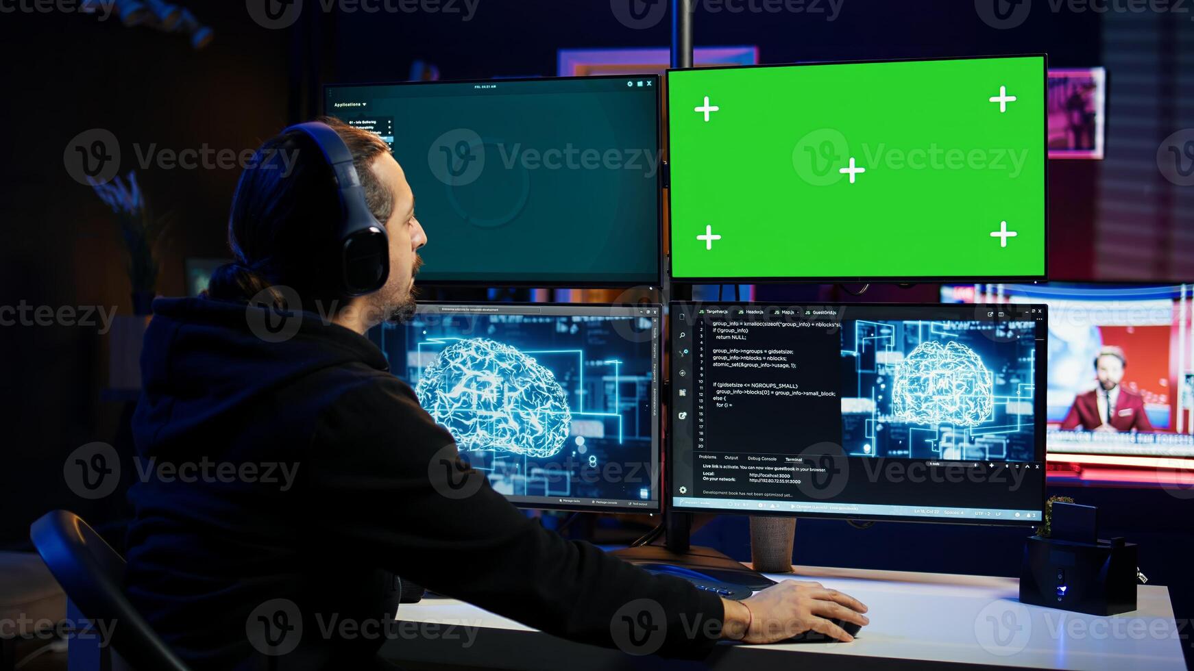 Hacker Uses Green Screen Pc And Ai Deep Learning To Develop Zero Day
