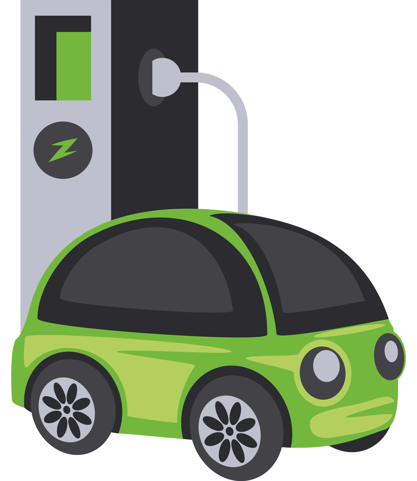 electric car plug in station 49015486 PNG