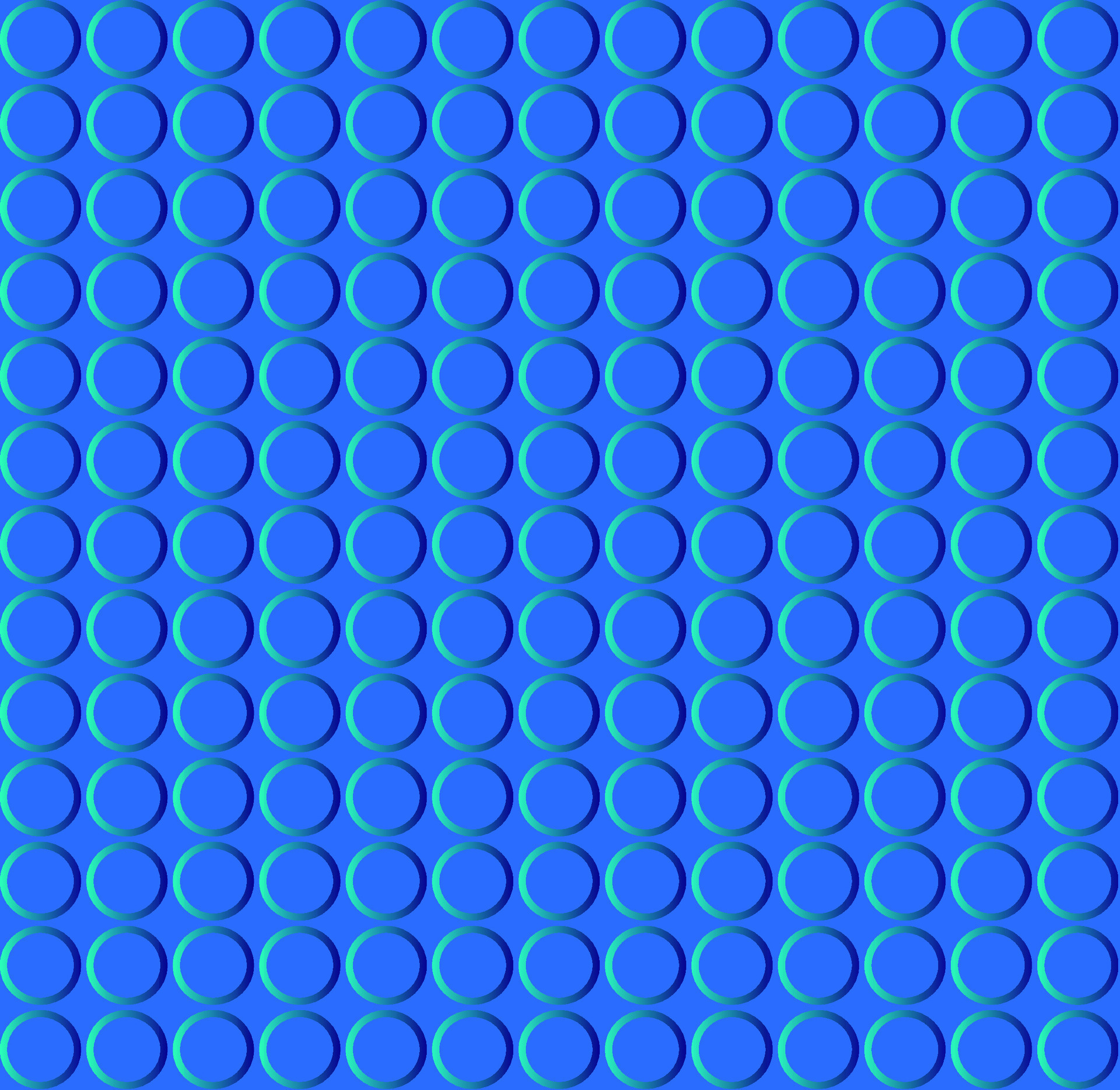 Seamless texture in the form of a pattern of circles on a blue ...