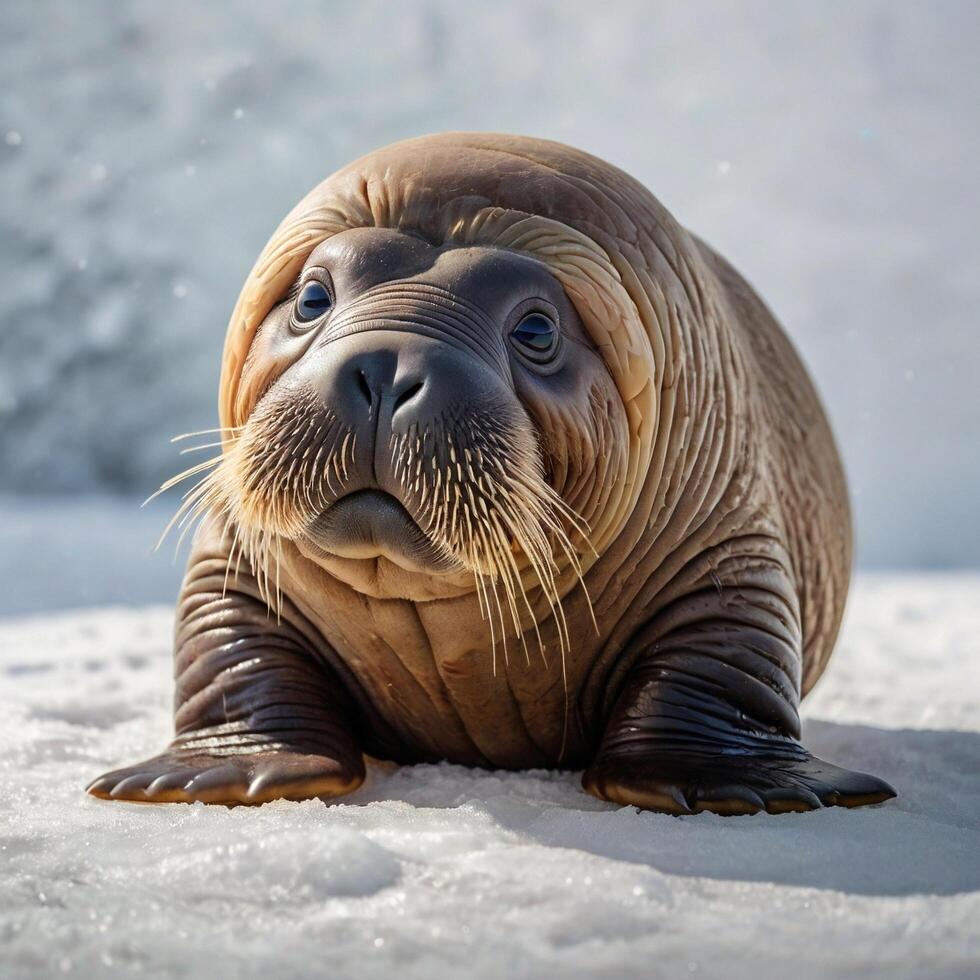 baby Walrus Sea Mammal Marine Animal 49023983 Stock Photo at Vecteezy
