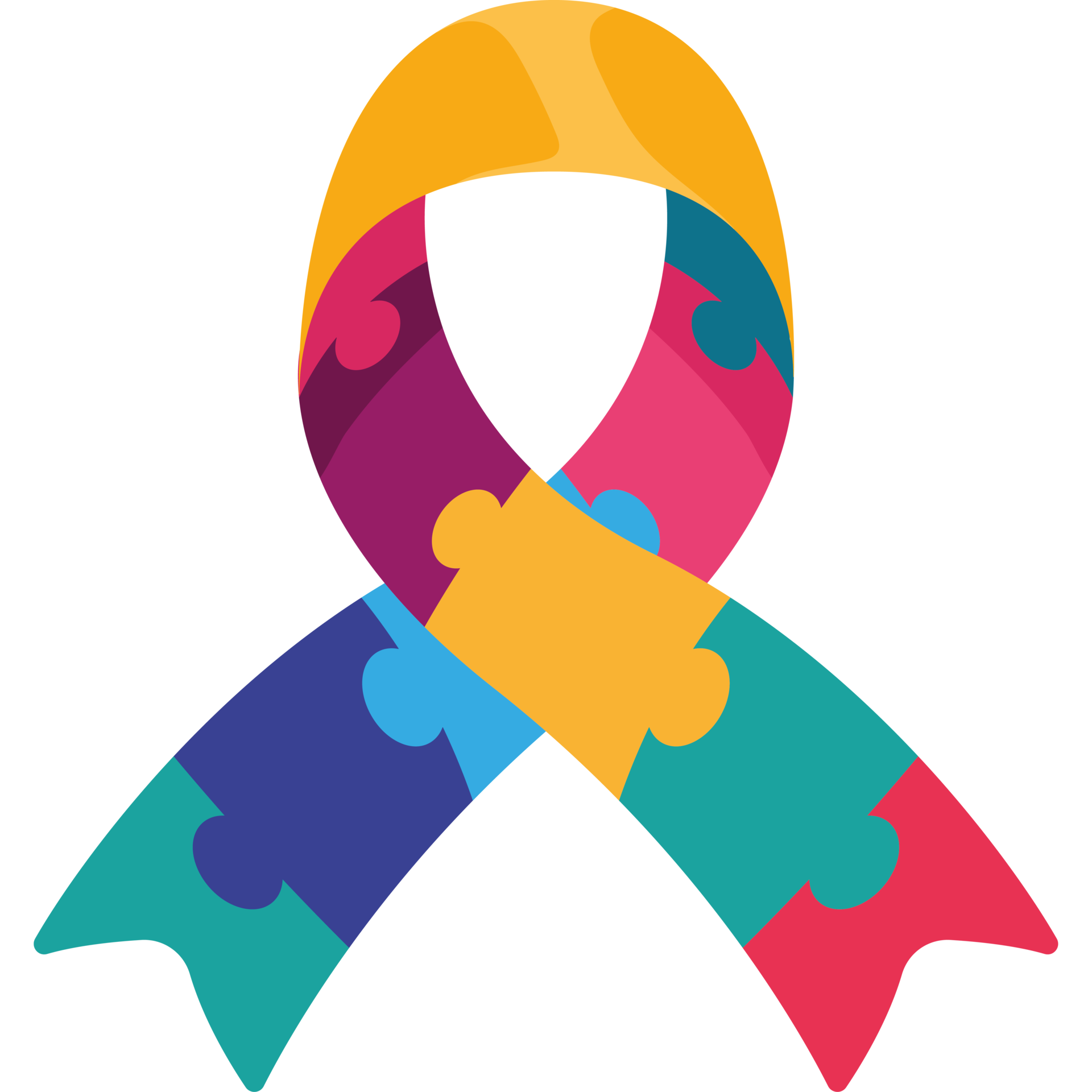 A colorful autism awareness ribbon 49029979 PNG A colorful autism awareness ribbon 49029979 PNG
