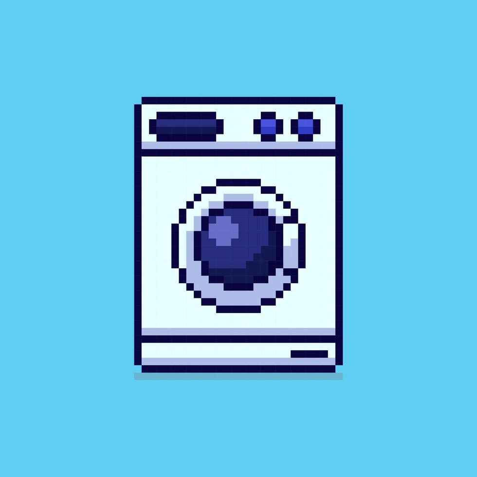 Pixel Art Washer Pixilart George Washingmachine By Timmytimbits