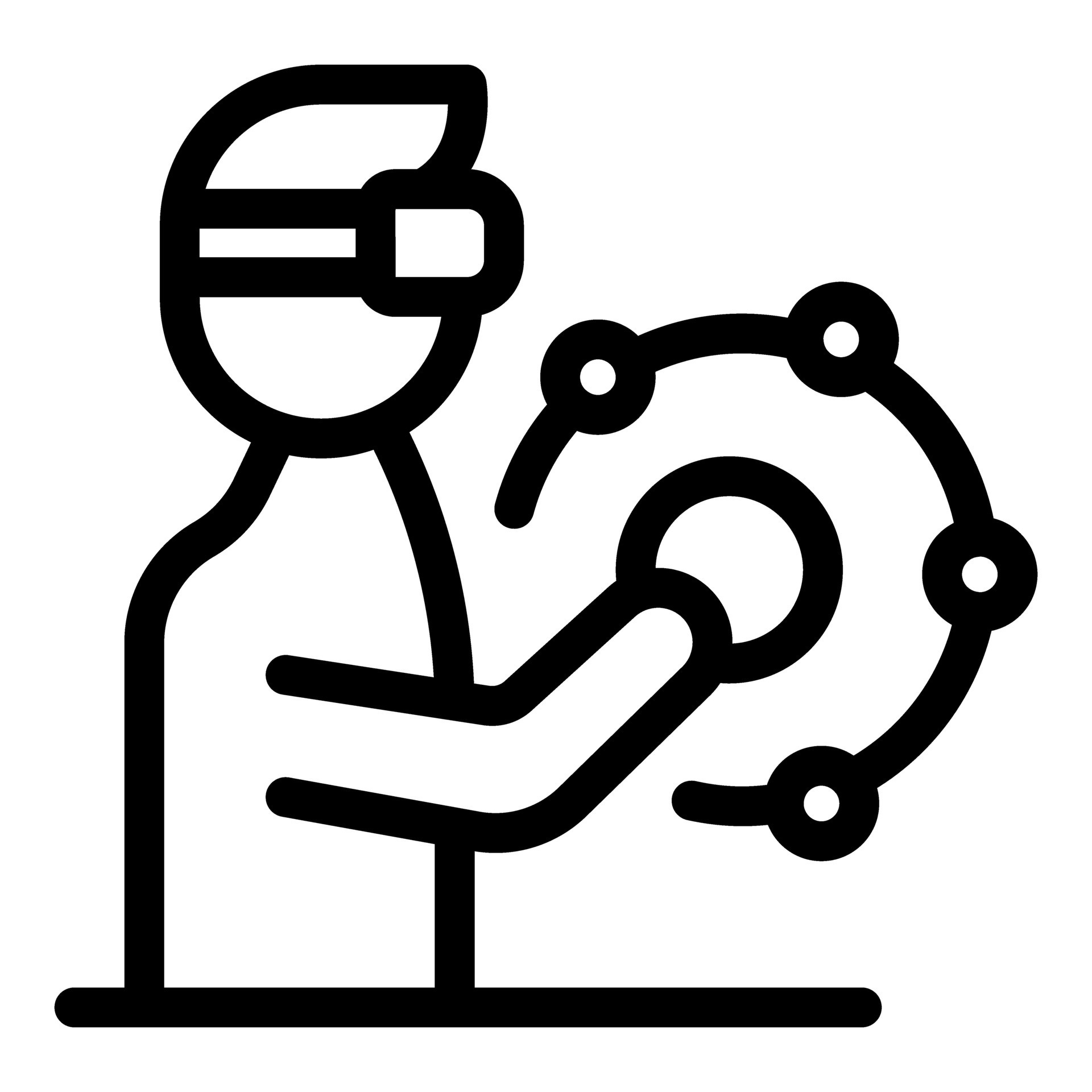 Software developer creating virtual reality app using vr glasses 49059054 Vector Art at Vecteezy