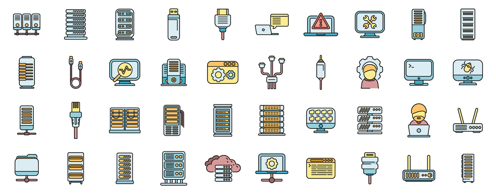 System administrator icons set vector color line 49059320 Vector Art at ... System administrator icons set vector color line 49059320 Vector Art at ...