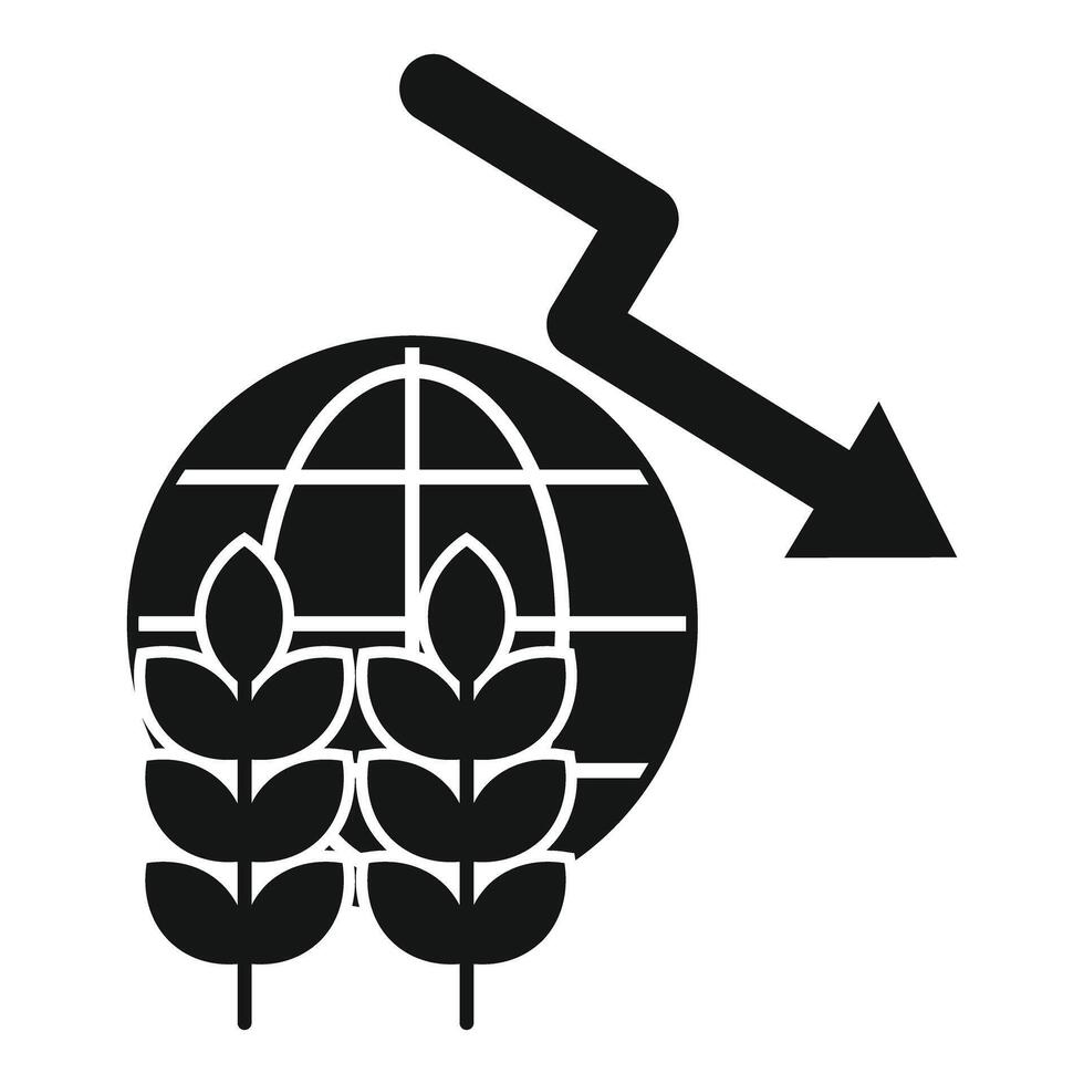 Global wheat crisis icon showing decreasing food supply 49060103 Vector ... Global wheat crisis icon showing decreasing food supply 49060103 Vector ...