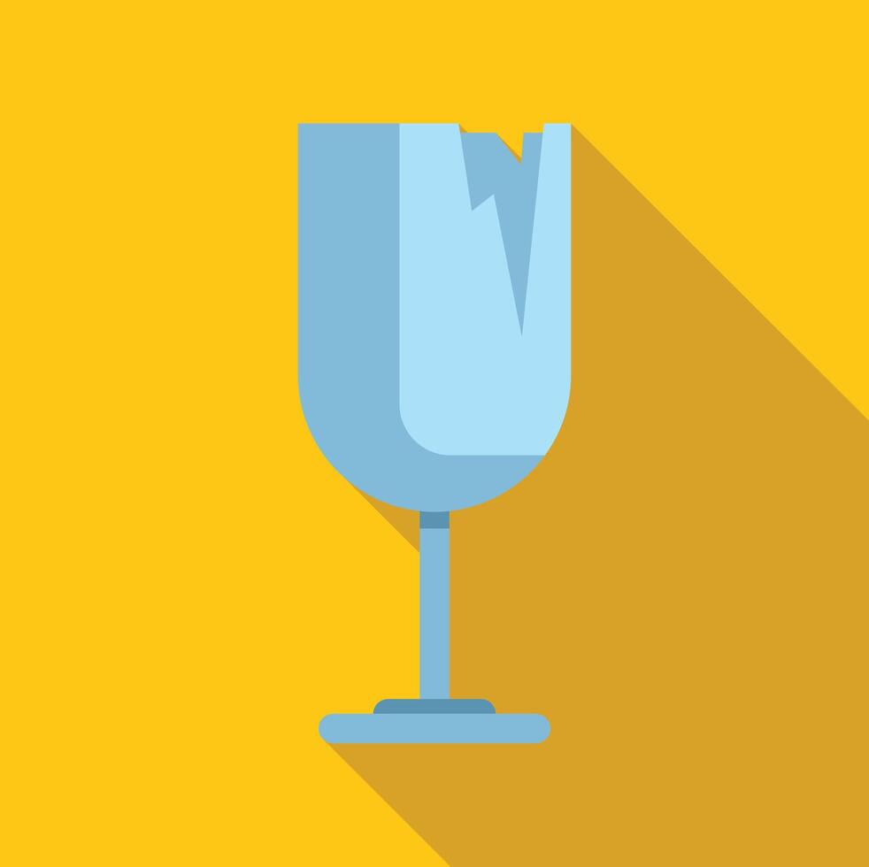 Fragile Symbol Indicating Broken Wine Glass With Cracks 49062032 Vector Art At Vecteezy
