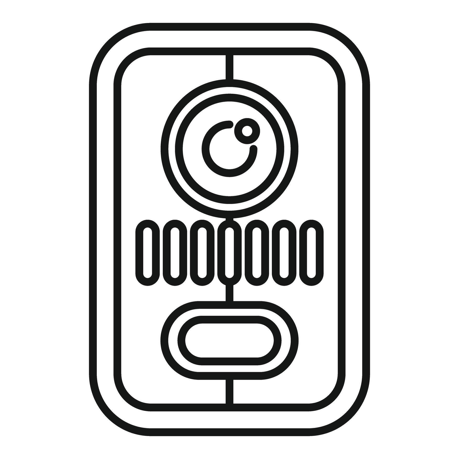 Intercom System Providing Security And Communication For Modern Homes 49062998 Vector Art At