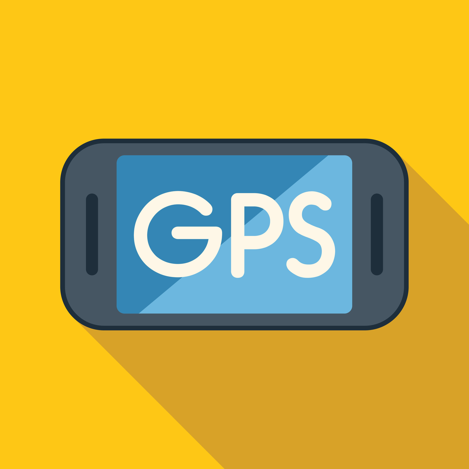 Smartphone Is Showing A Gps Navigation System On Its Screen 49063005