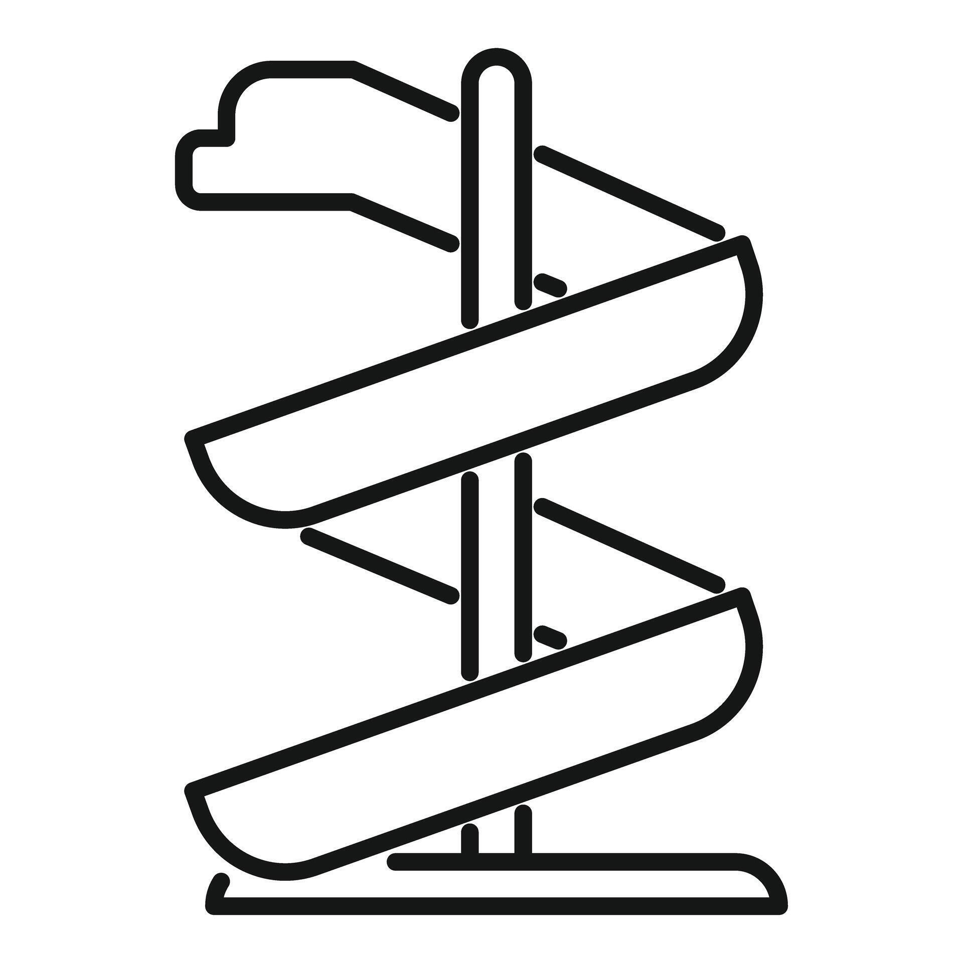 Playground slide providing endless fun for children 49066012 Vector Art at Vecteezy