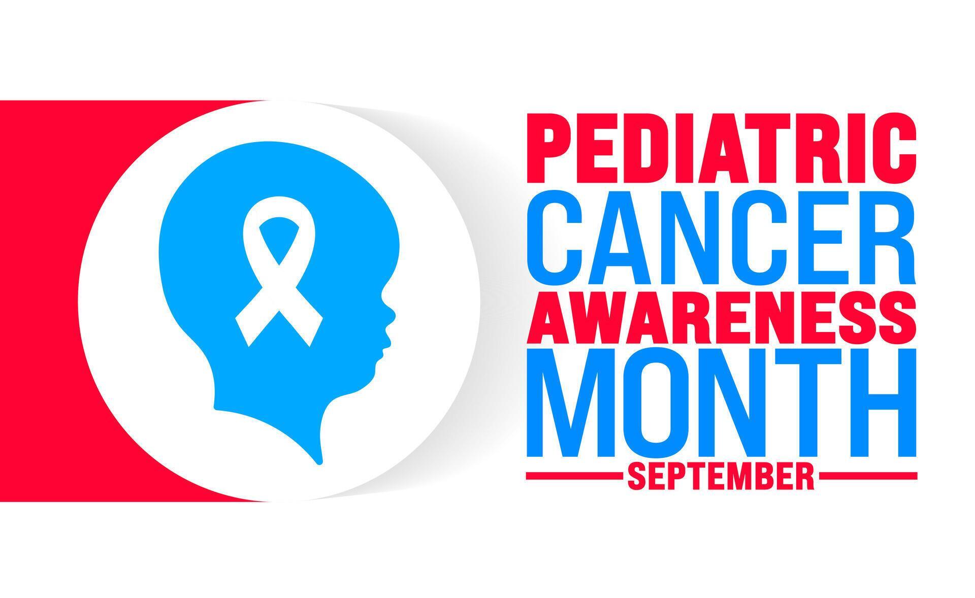 Pediatric Cancer Awareness Month is observed every year in September. Holiday concept. Template ...