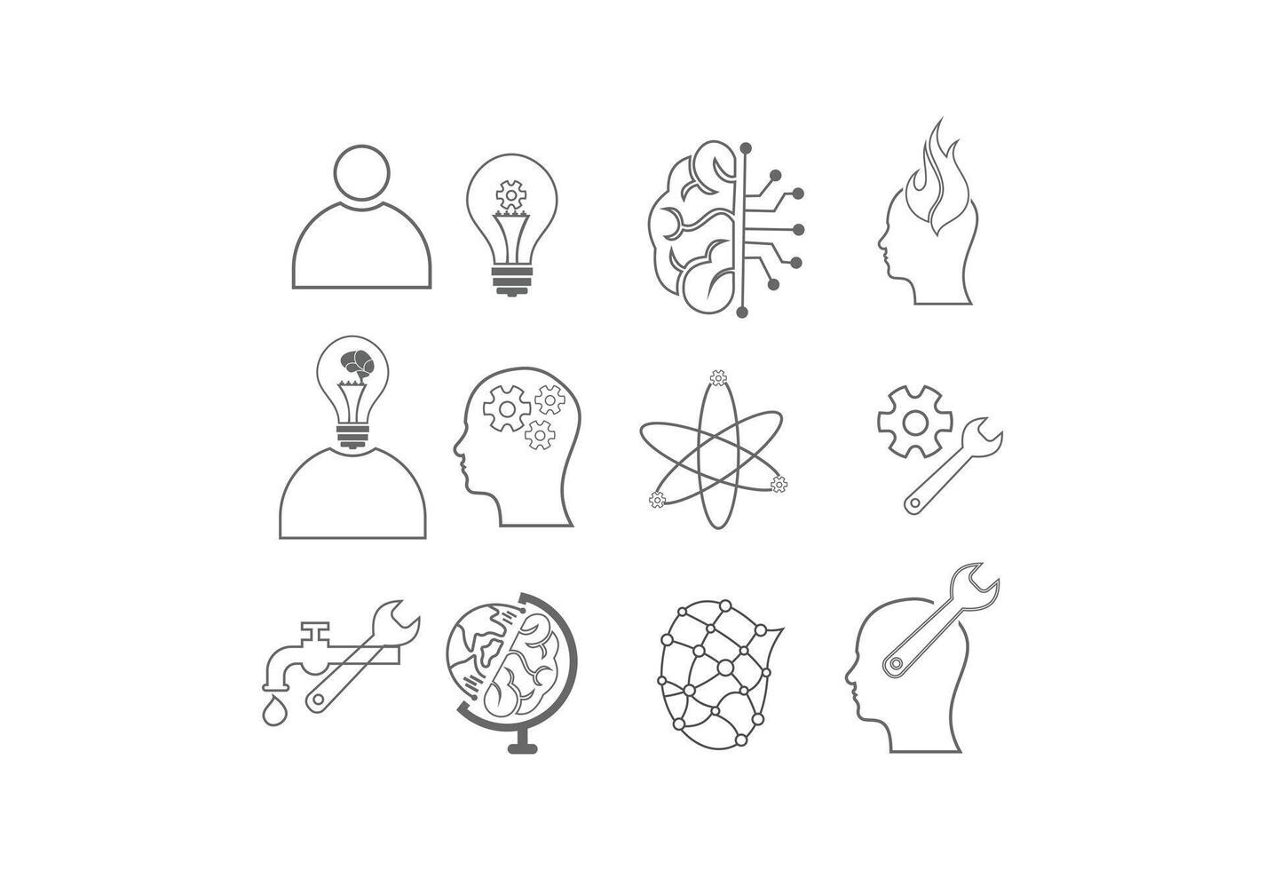 Information technology icons set 49088093 Vector Art at Vecteezy Information technology icons set 49088093 Vector Art at Vecteezy