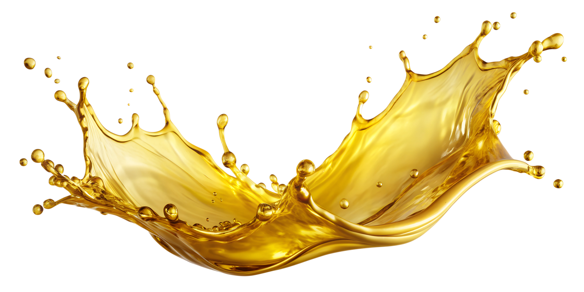 d'or pétrole éclaboussure avec brillant texture, isolé transparent 49093393 PNG