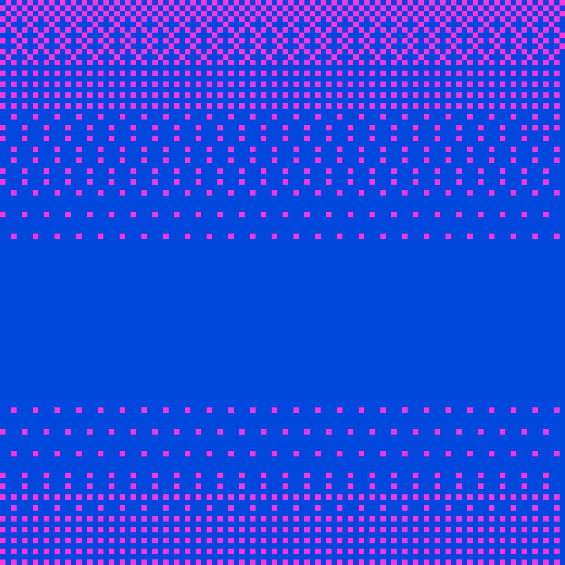 80s pixel halftone gradient seamless pattern. Texture of squares with ...