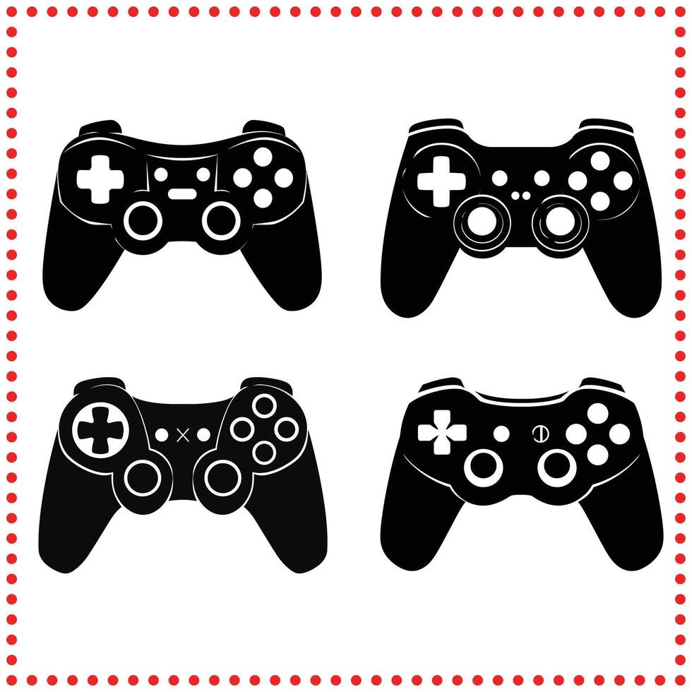 Page 17 Game Controller Outline Vector Art Icons And Graphics For Free Download
