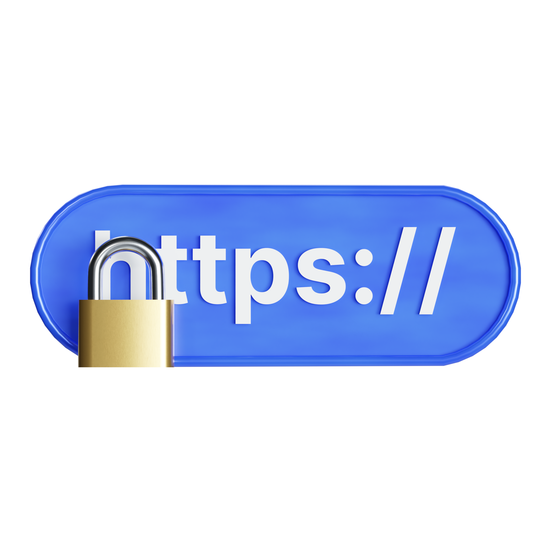a 3d https internet protocol security icon 49128333 PNG