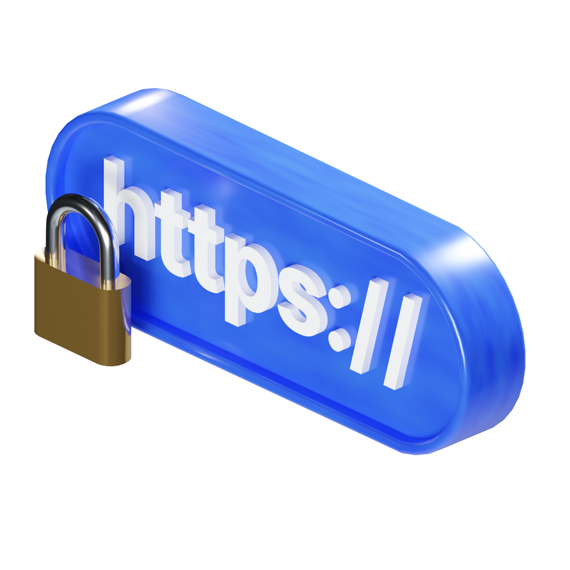 a 3d isometric https internet protocol security icon 49128341 PNG