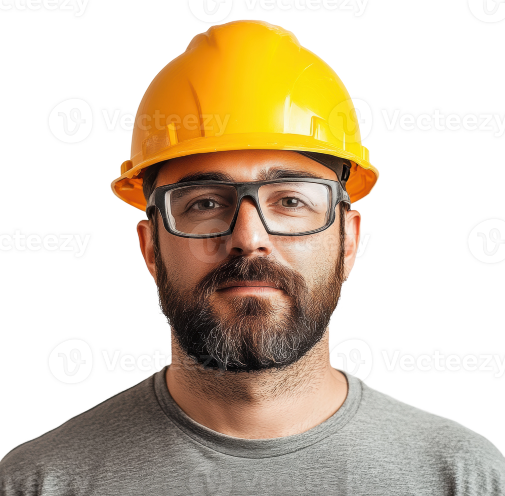 Construction worker in safety gear indoors, cut out - stock . 49152078 PNG Construction worker in safety gear indoors, cut out - stock . 49152078 PNG
