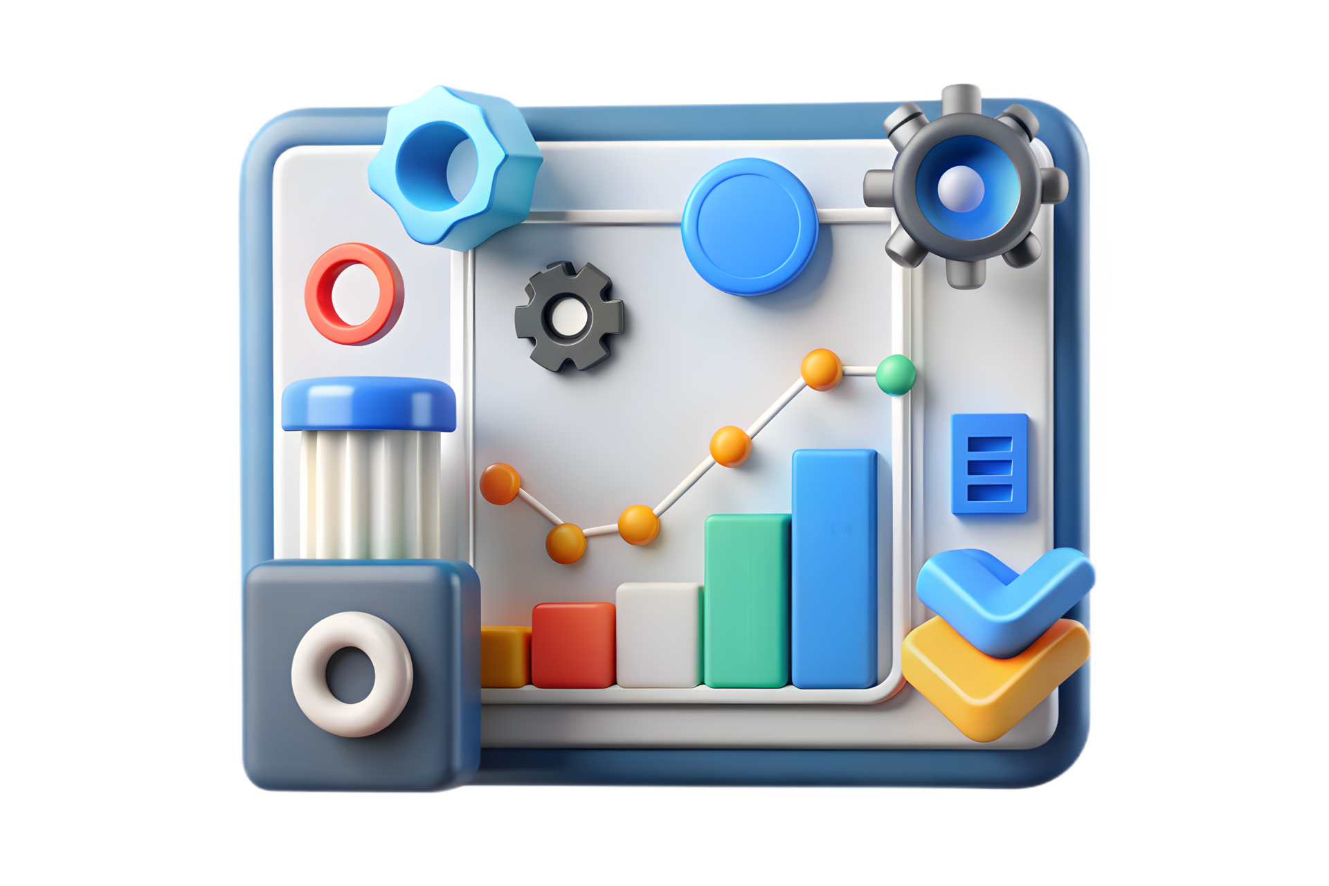 Isometric Flat AI Powered Predictive Analytics Frame concept as A clean ... Isometric Flat AI Powered Predictive Analytics Frame concept as A clean ...