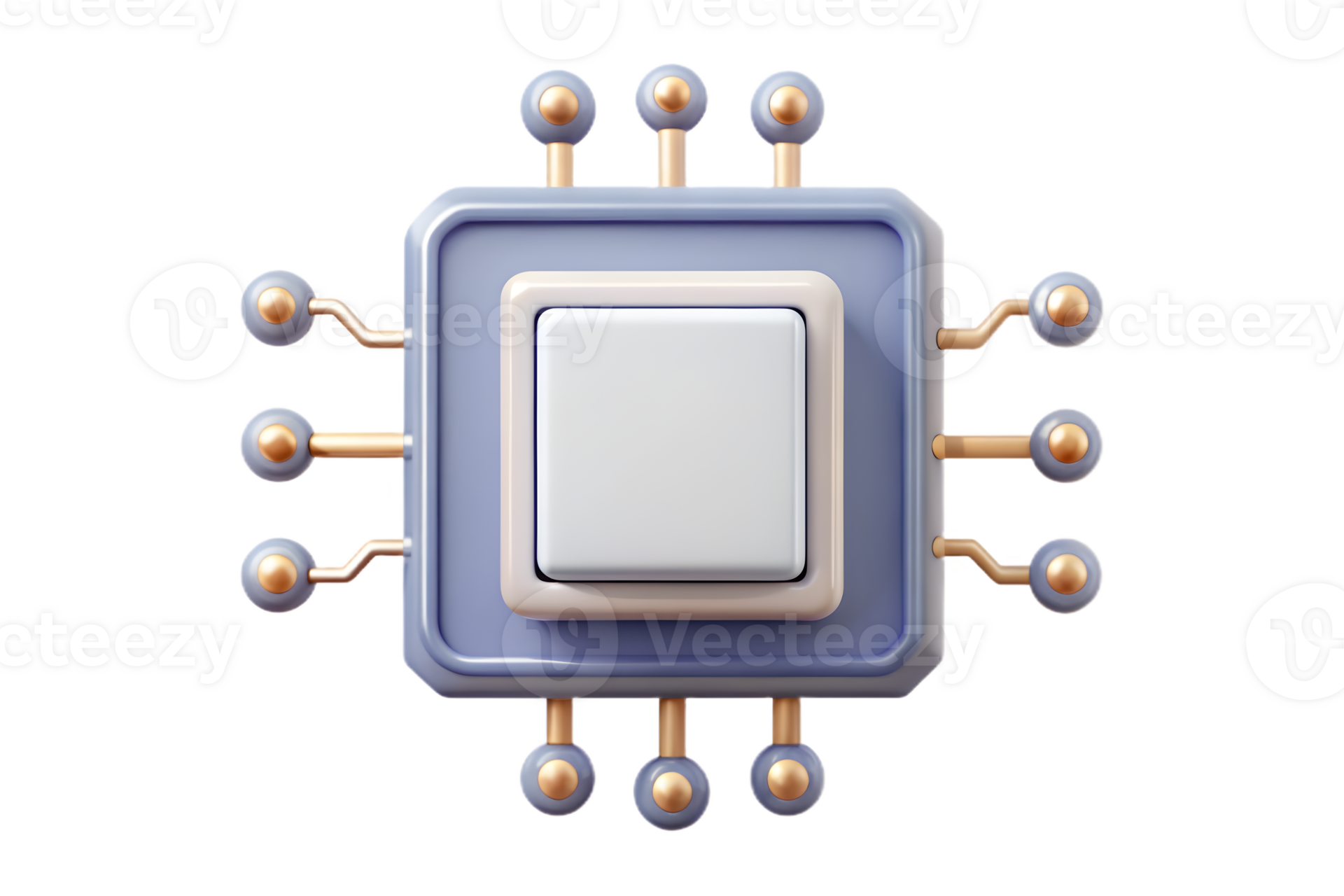 Isometric Flat AI Powered Quantum Circuit Frame concept as A border frame with quantum circuit ...