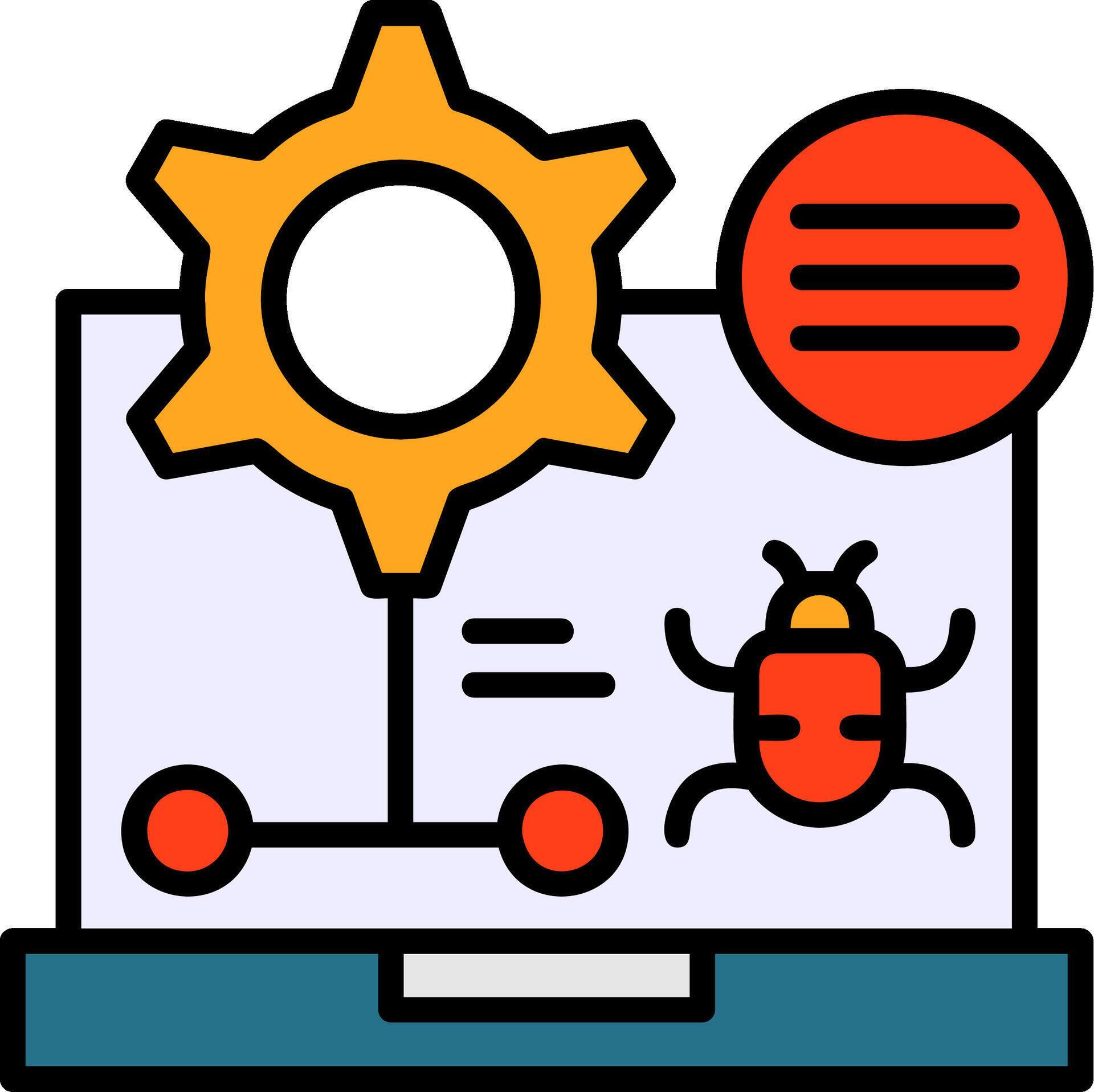 Debug Icon Design 49174462 Vector Art at Vecteezy