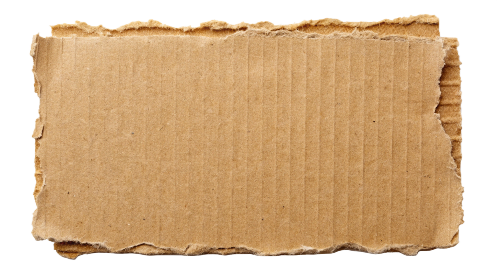 Square Brown Cardboard paper piece isolated on transparent background 49174767 PNG