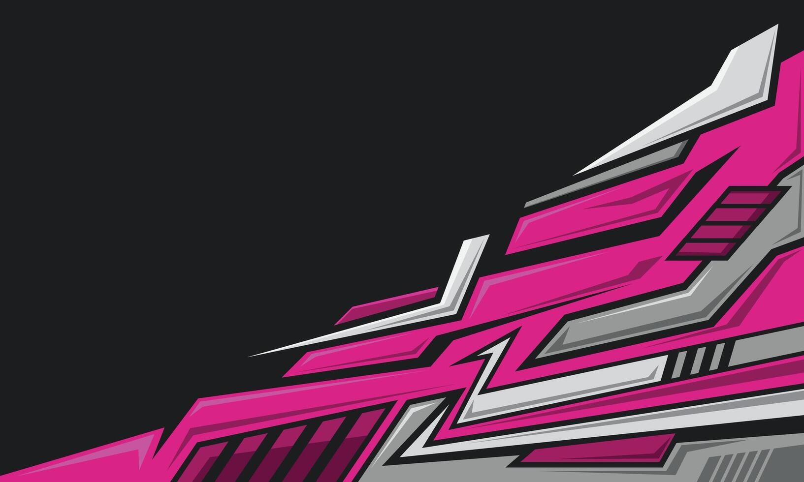 Abstract Geometric Stripes Car Wrap Sticker Background 49178619 Vector