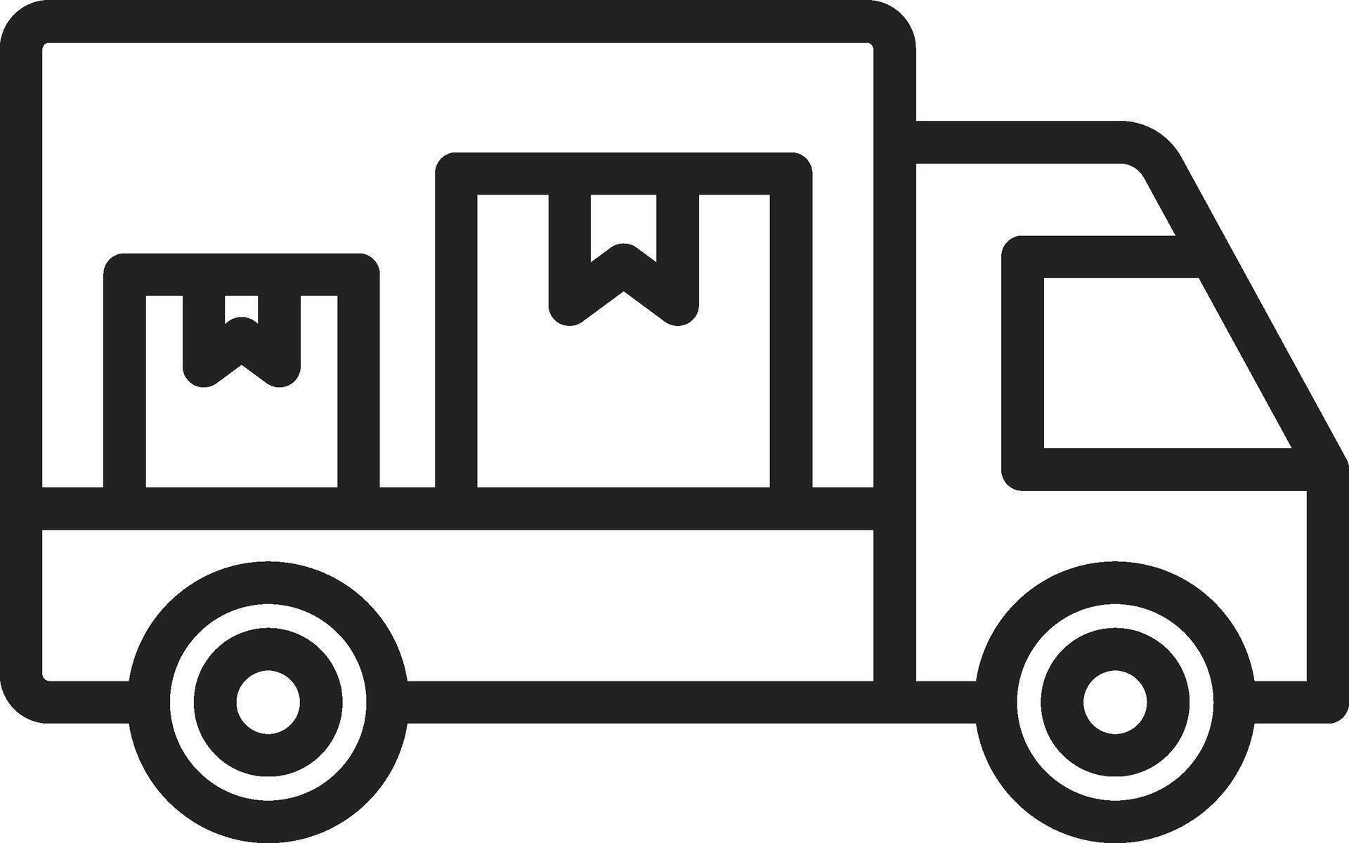 Logistic icon vector image. Suitable for mobile apps, web apps and print media. 49208114 Vector ...