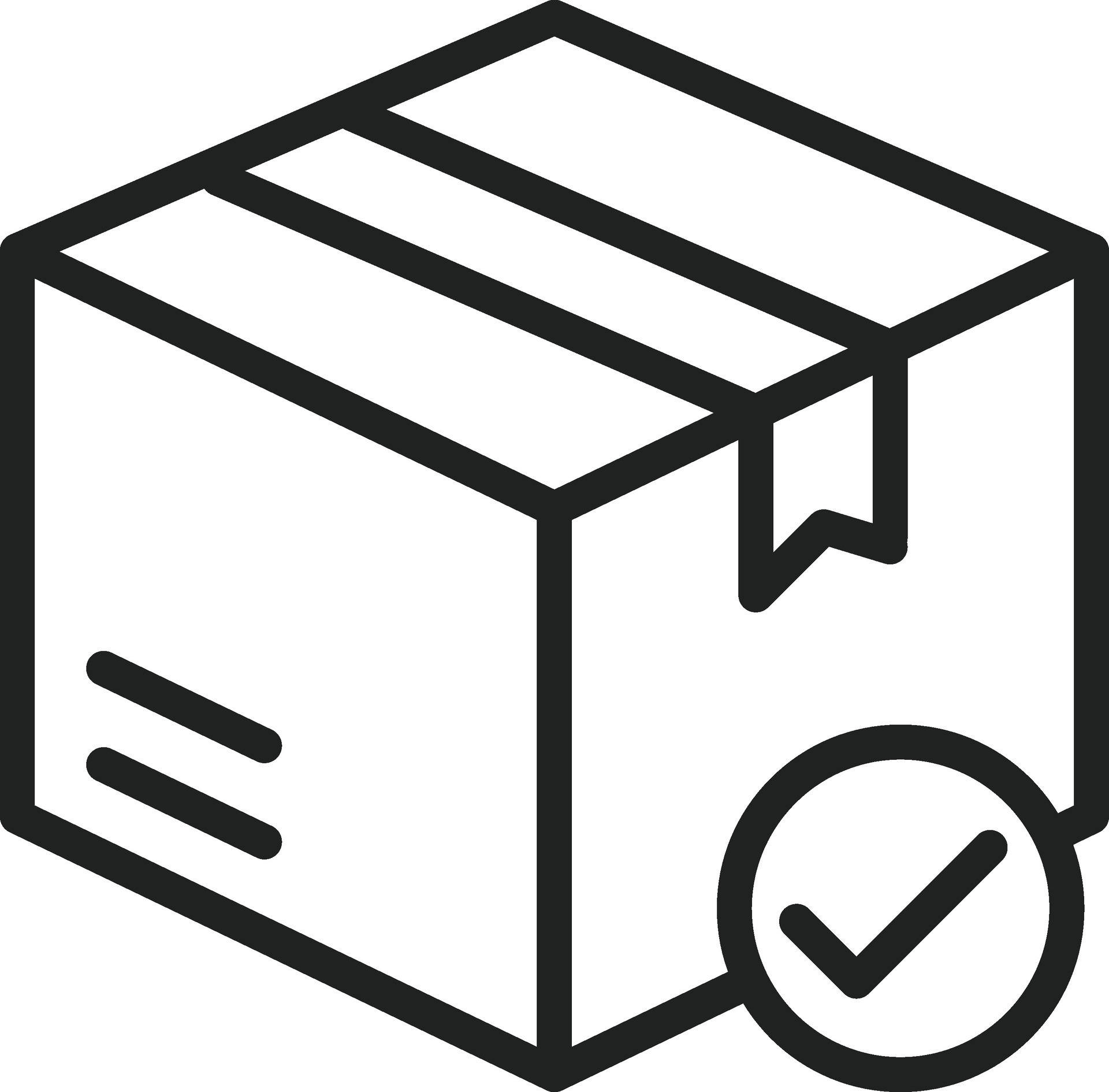 Parcel icon vector image. Suitable for mobile apps, web apps and print ...